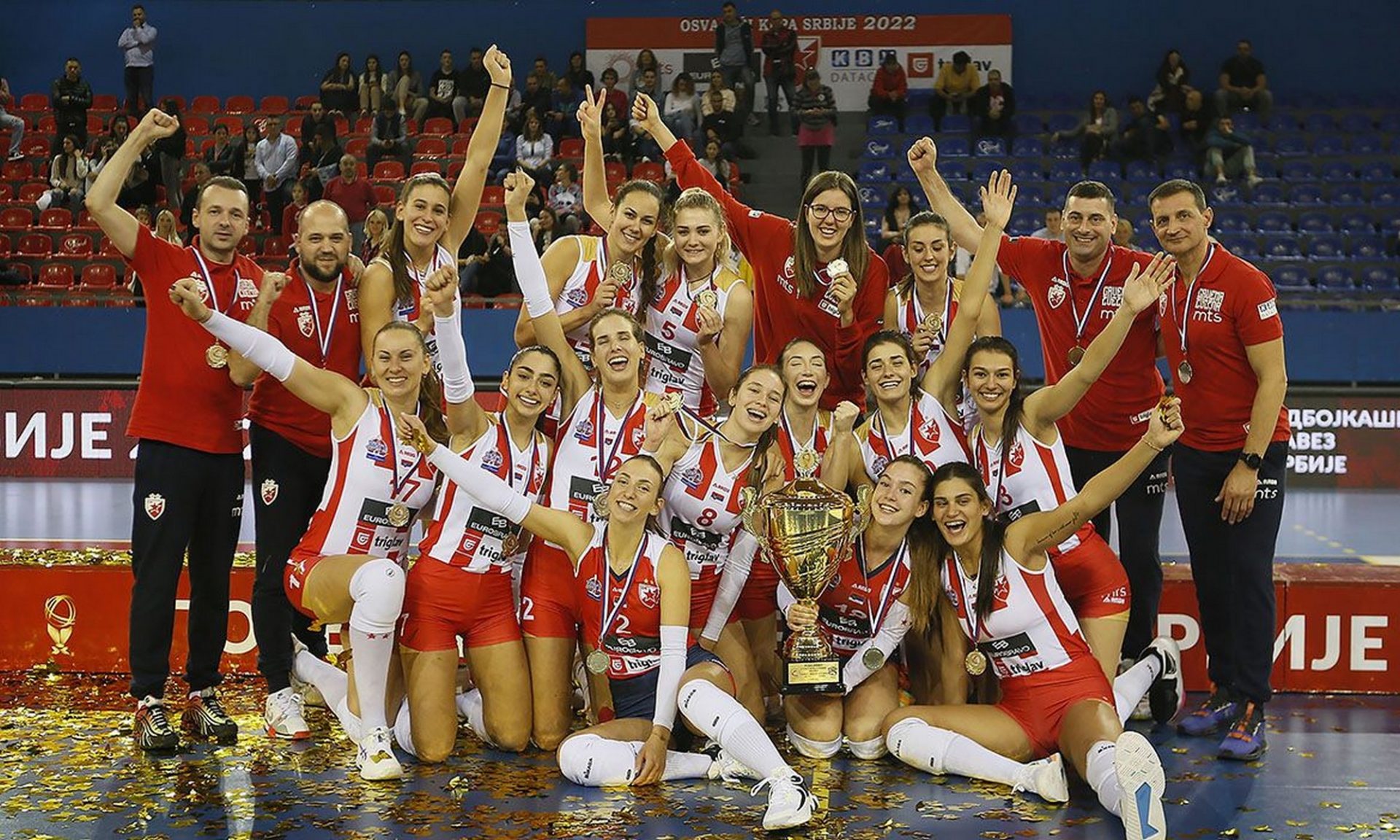 Partizan Efbet and Crvena zvezda winners of Serbian Super Cup - BVA