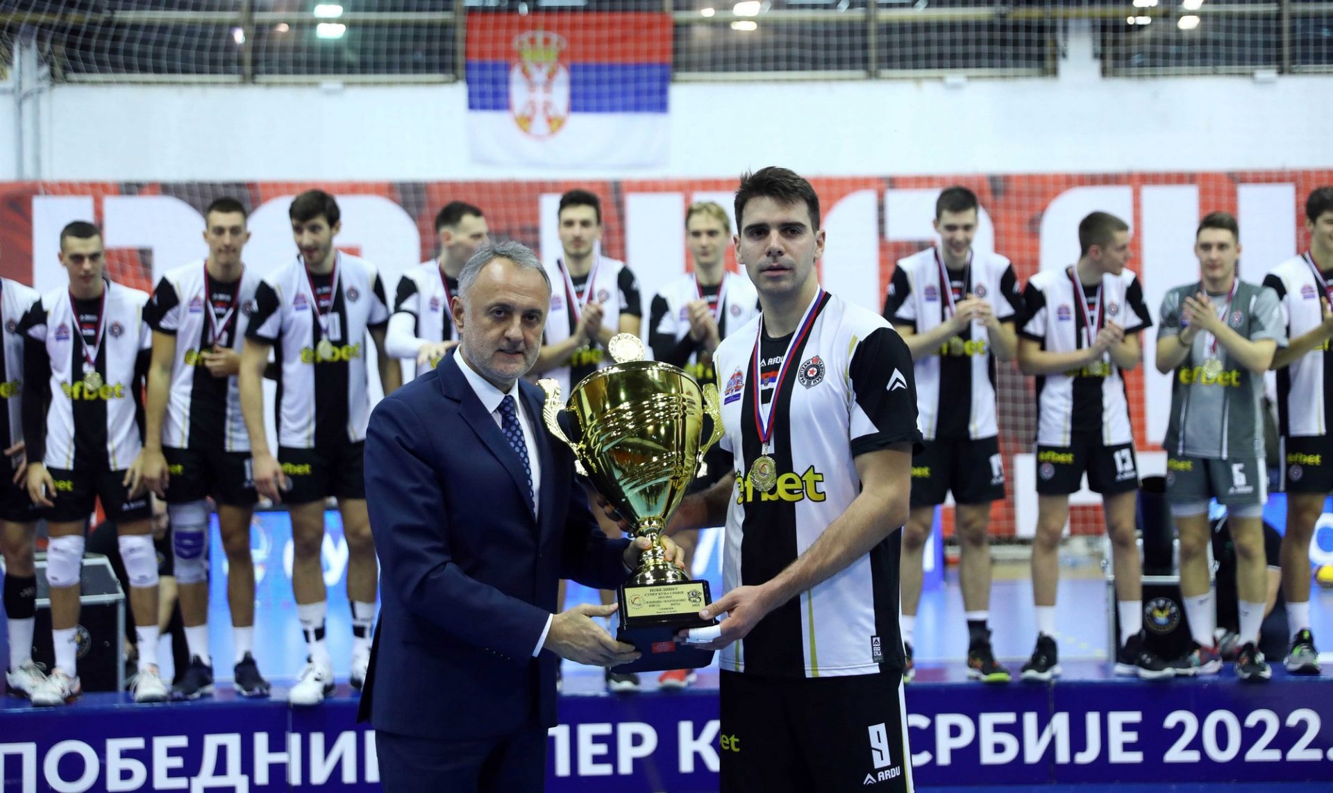 Partizan Efbet and Crvena zvezda winners of Serbian Super Cup - BVA